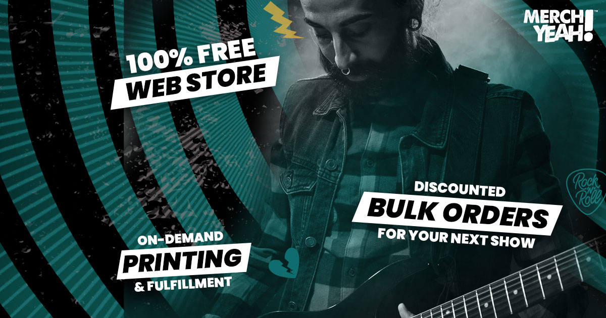 Merch for bands and solo artists. | MerchYeah