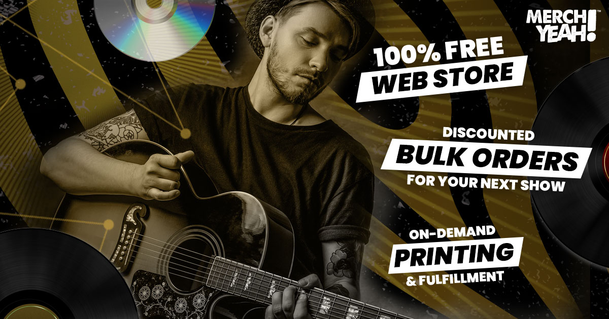 Merch for your record label. | MerchYeah