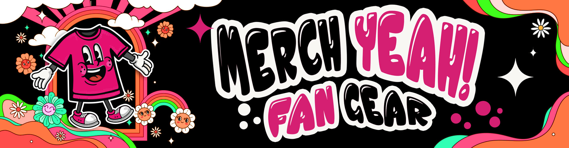 Merchy 90s Streetwear BW | MerchYeah