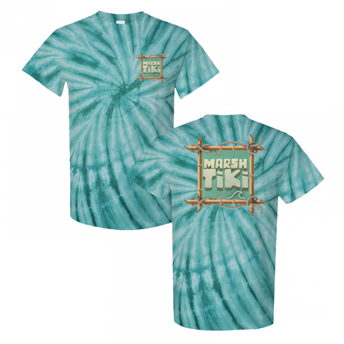 MarshTiki Logo Tie Dye | MerchYeah