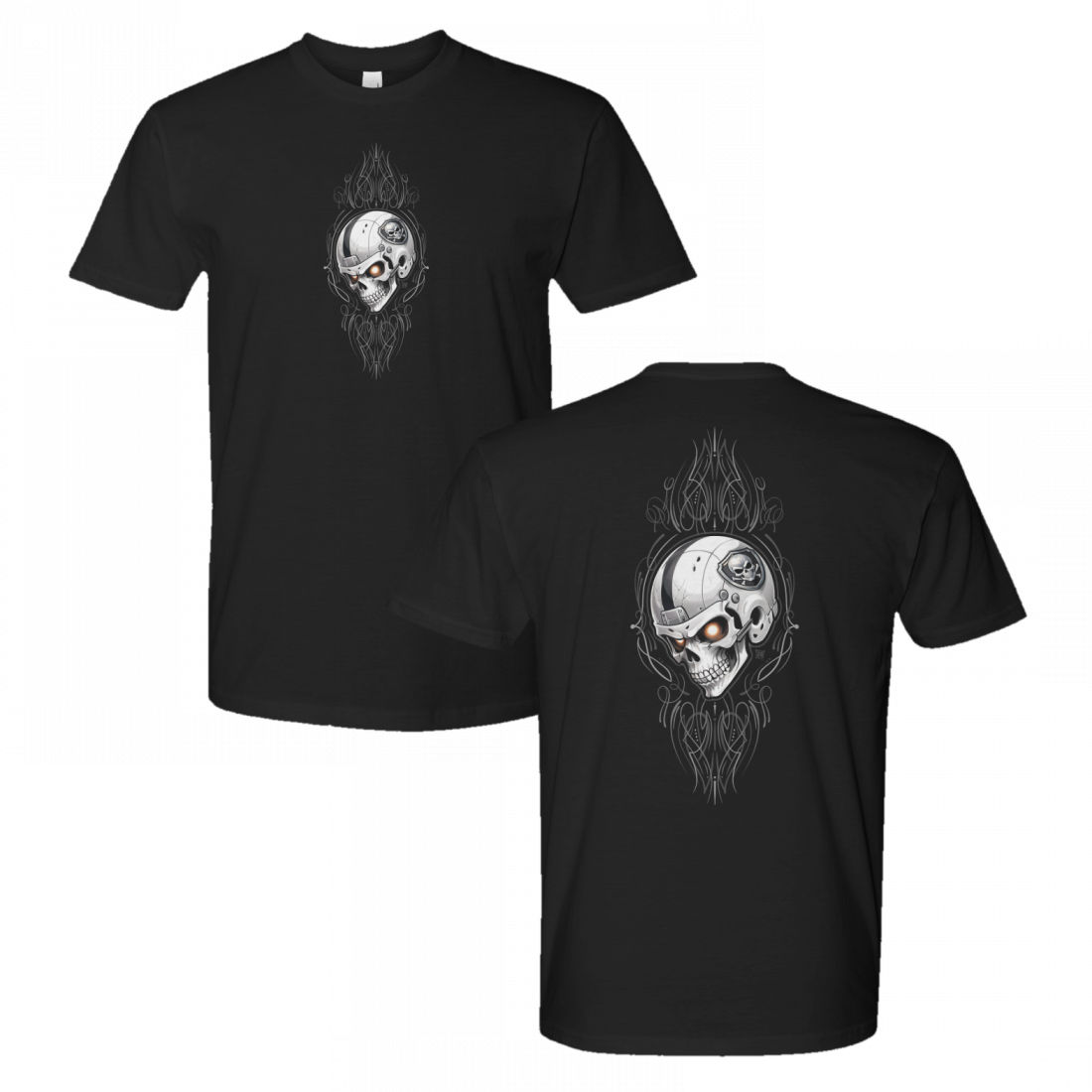 Skull pinstripe | MerchYeah