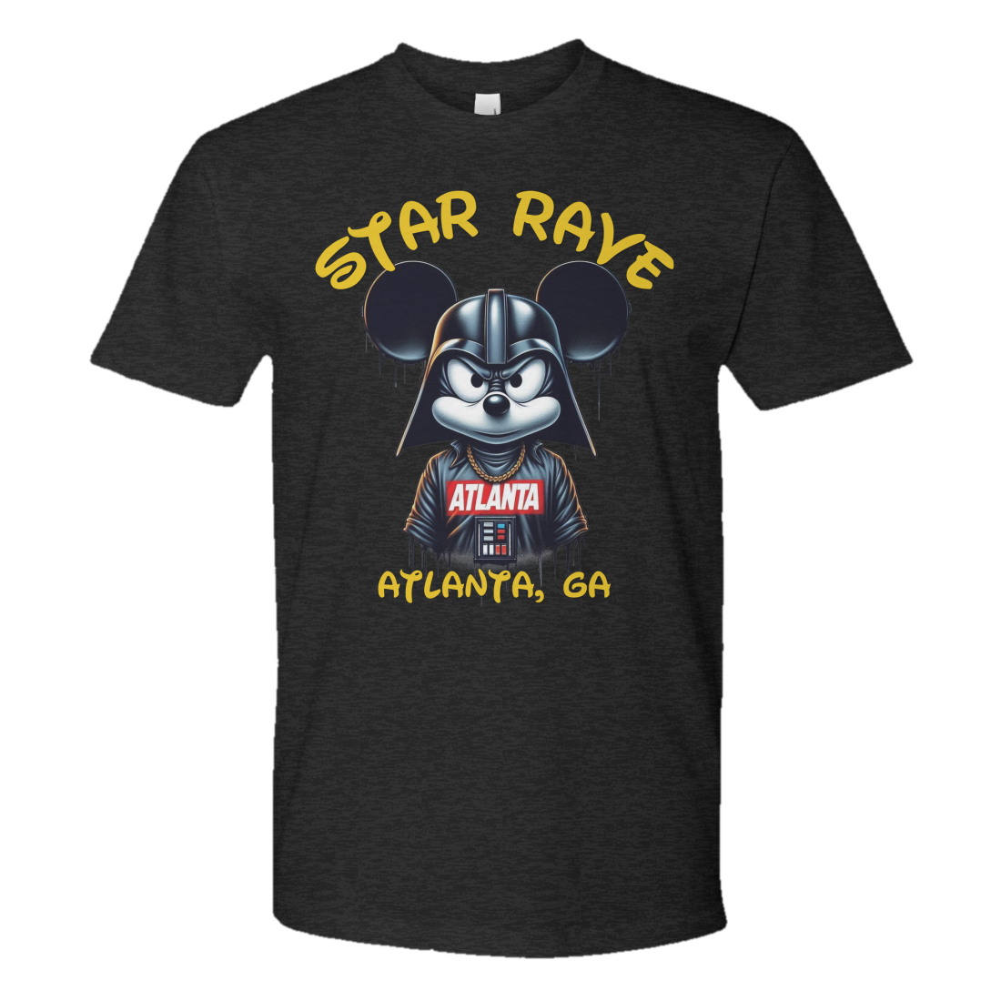 THE STAR RAVE DARTH MICKEY TEE | MerchYeah