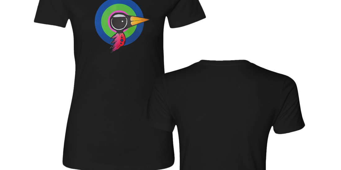 The Women's blue Halo Bird | MerchYeah
