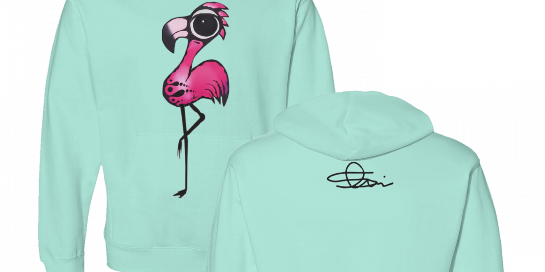 The Cool Scotie Flamingo Hoodie | MerchYeah