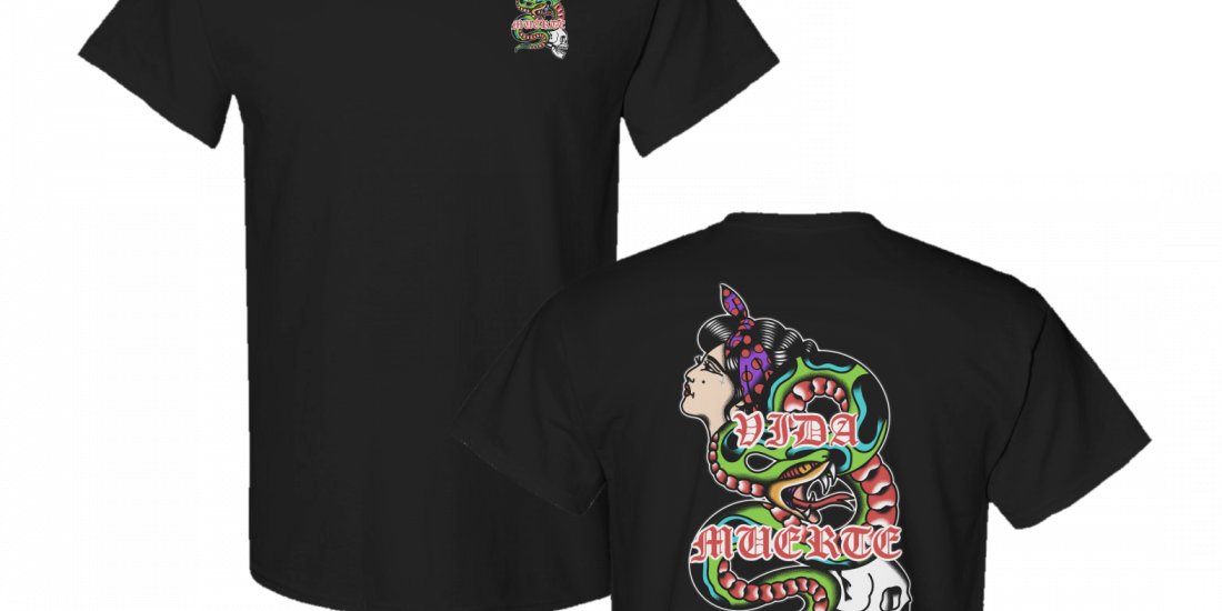 Mortal Moth Vida Muerte Standard | MerchYeah