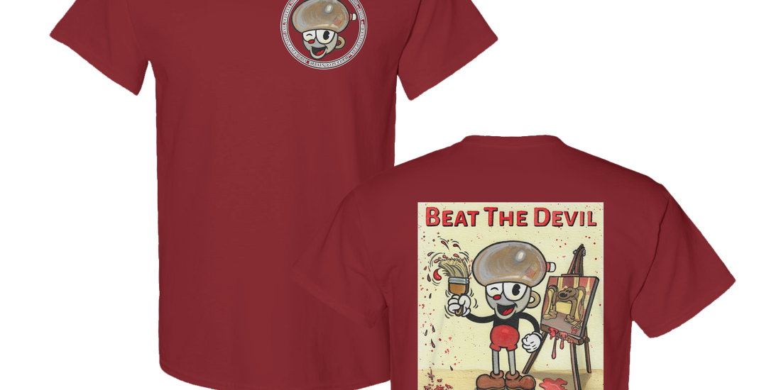 Cuphead Beat The Devil Out Of It by MarkWeilandArt | MerchYeah