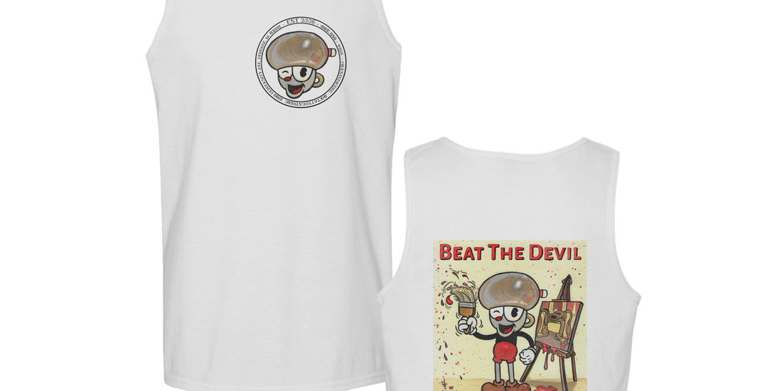 Cuphead Beat The Devil (heavy tank) by MarkWeilandArt | MerchYeah