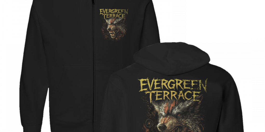 Wolfbiker Album Art Inspired Double-sided ZipUp | MerchYeah