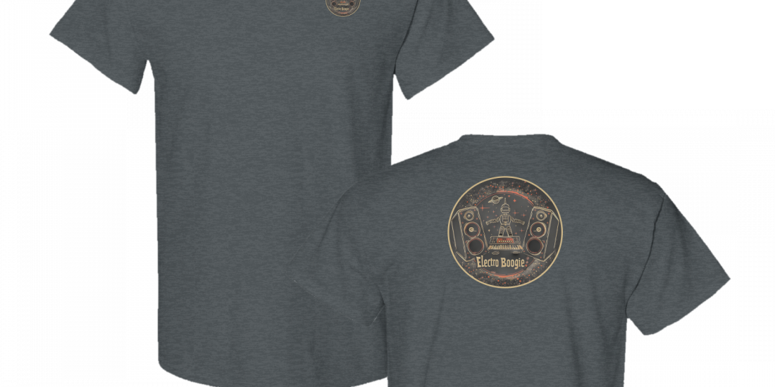 ELECTRO BOOGIE (THICKER T-SHIRT) GILDAN STANDARD-FIT 6.OZ ULTRA COTTON ...