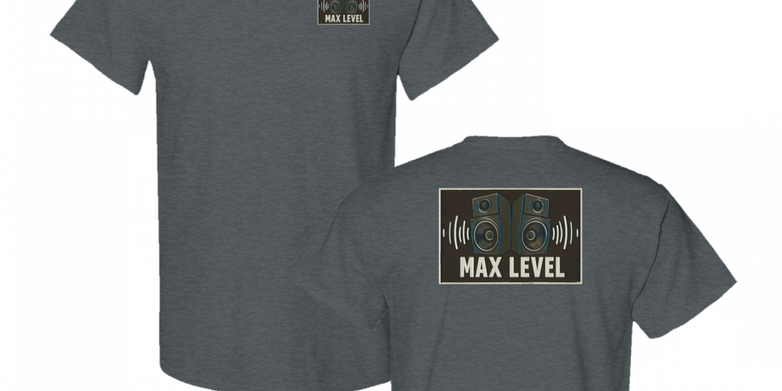 MAX LEVEL (THICKER T-SHIRT) GILDAN STANDARD-FIT 6.OZ ULTRA COTTON | MerchYeah