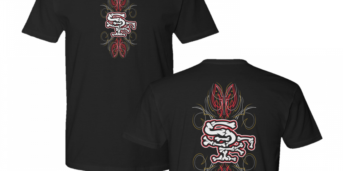 SF bone pinstripe | MerchYeah