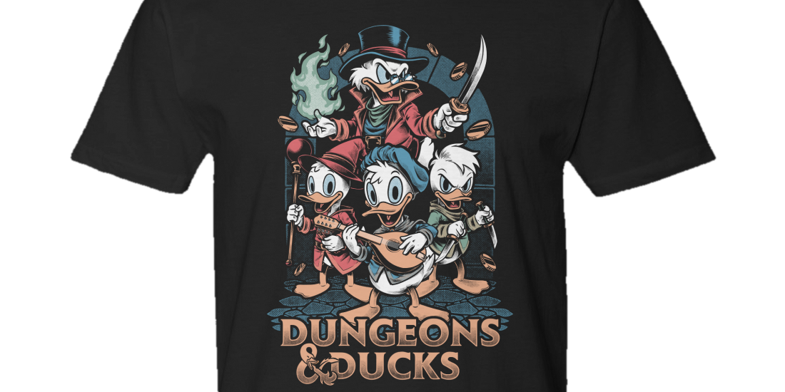 Dungeons and Ducks Cartoon - Classic Animation RPG | MerchYeah