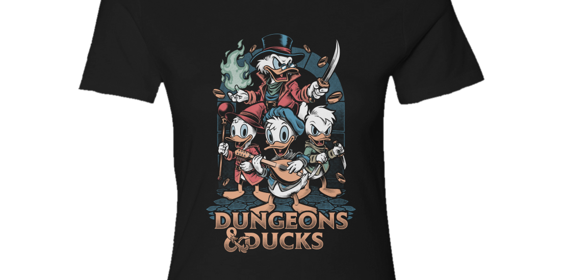Dungeons and Ducks Cartoon - Classic Animation RPG | MerchYeah