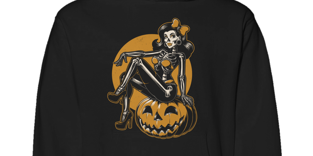 Halloween Pinup Hoodie | MerchYeah