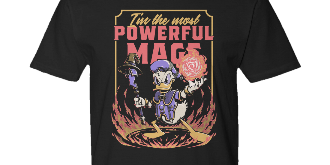Powerful Duck Mage | MerchYeah