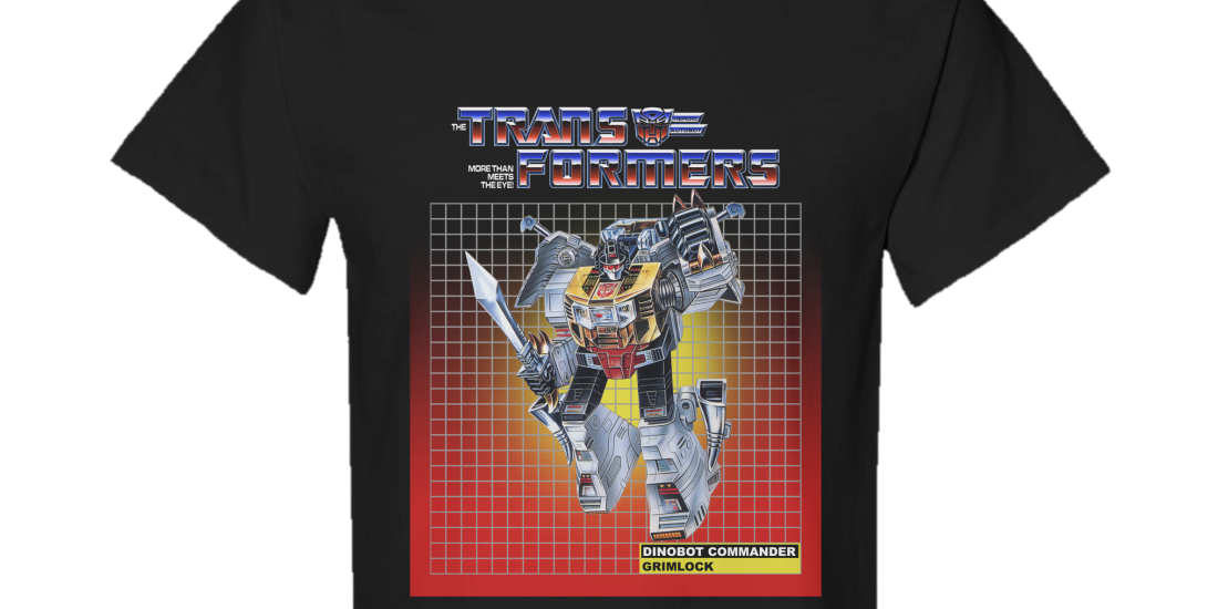 Transformers Grimlock Box Art Black | MerchYeah