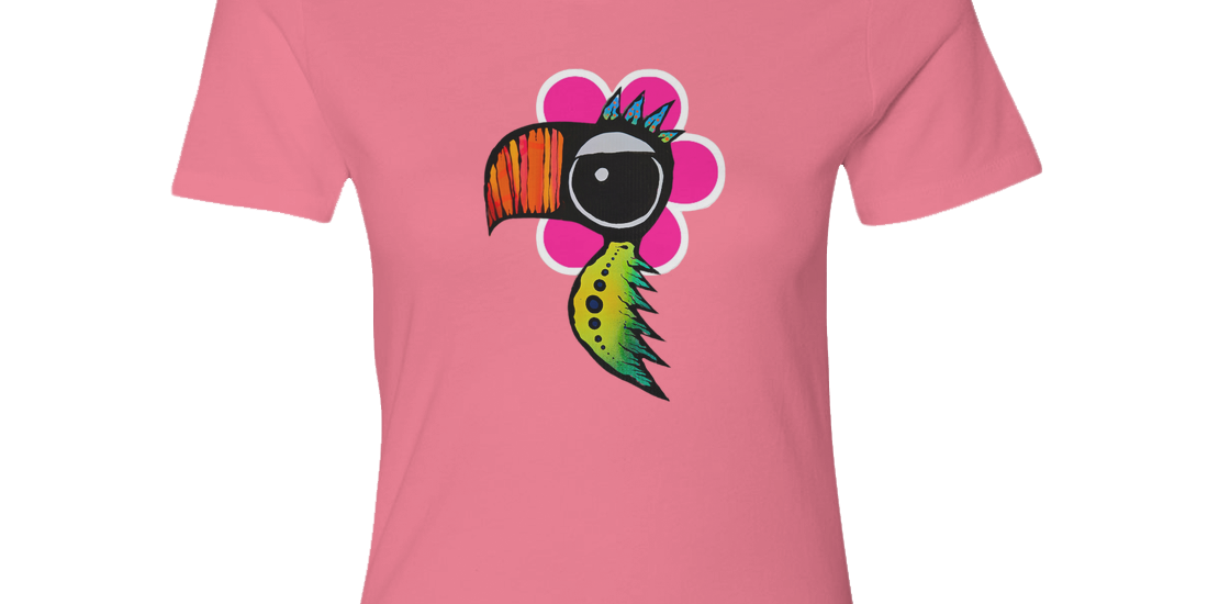 The Floral Green Beach Hawk | MerchYeah