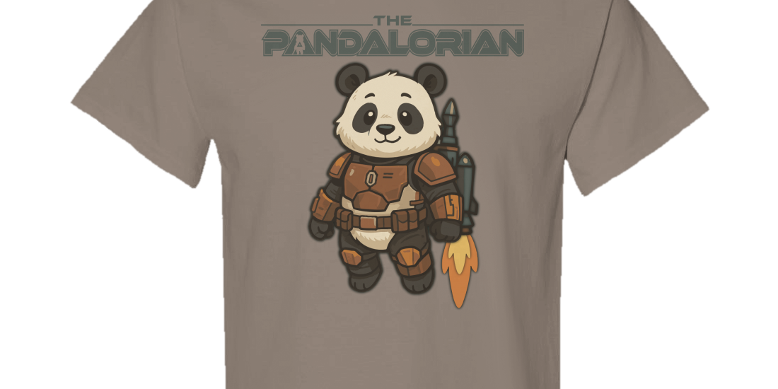 The Pandalorian Jetpack | MerchYeah