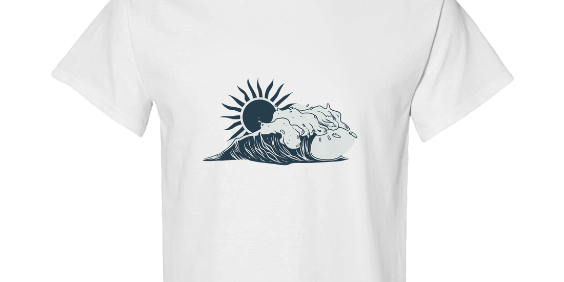 Sun and Wave Graphic Tee | MerchYeah