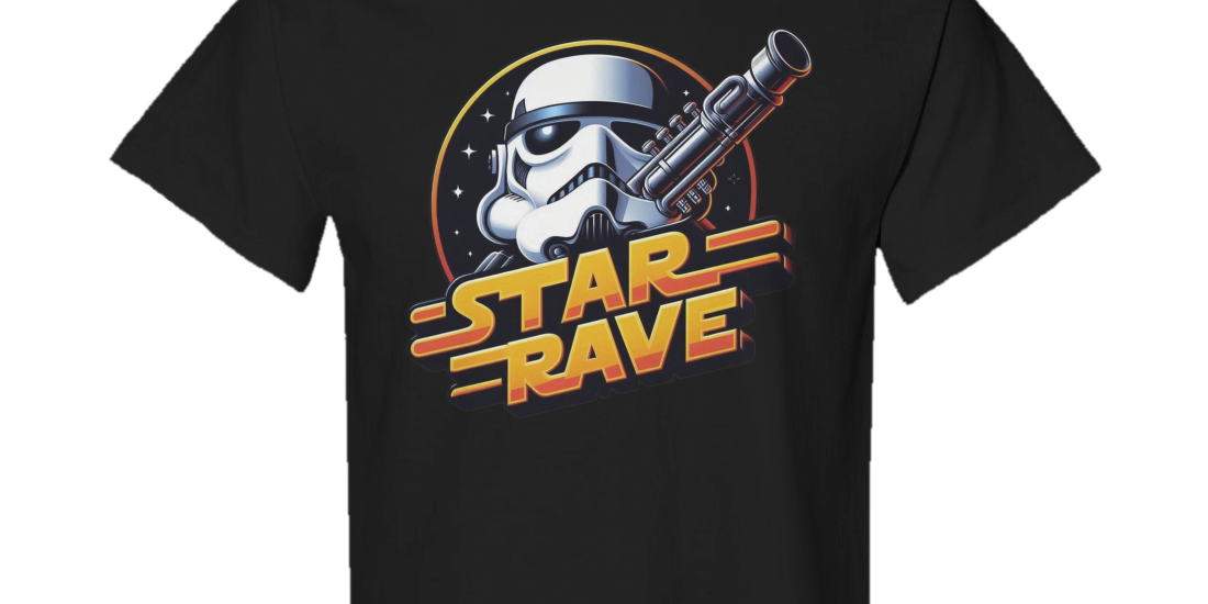 The Star Rave Vintage Logo Tee | MerchYeah