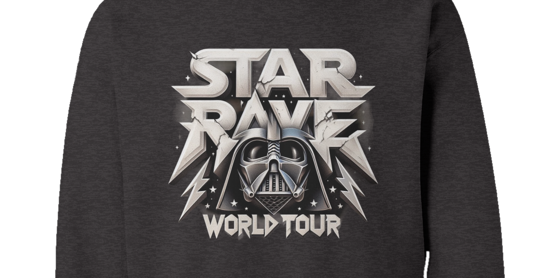 THE STAR RAVE WORLD TOUR SWEATSHIRT | MerchYeah