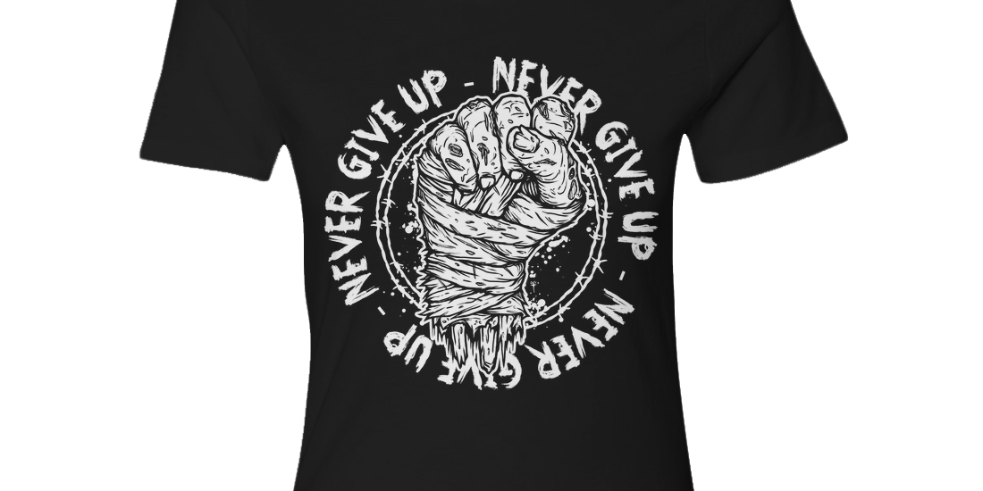 Never give up! | MerchYeah