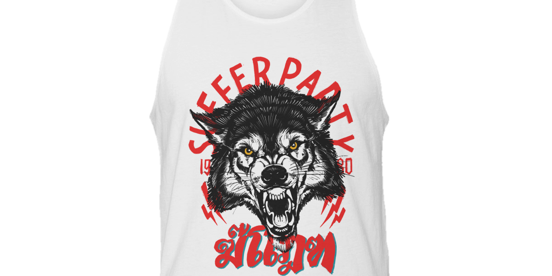 White wolf tank | MerchYeah